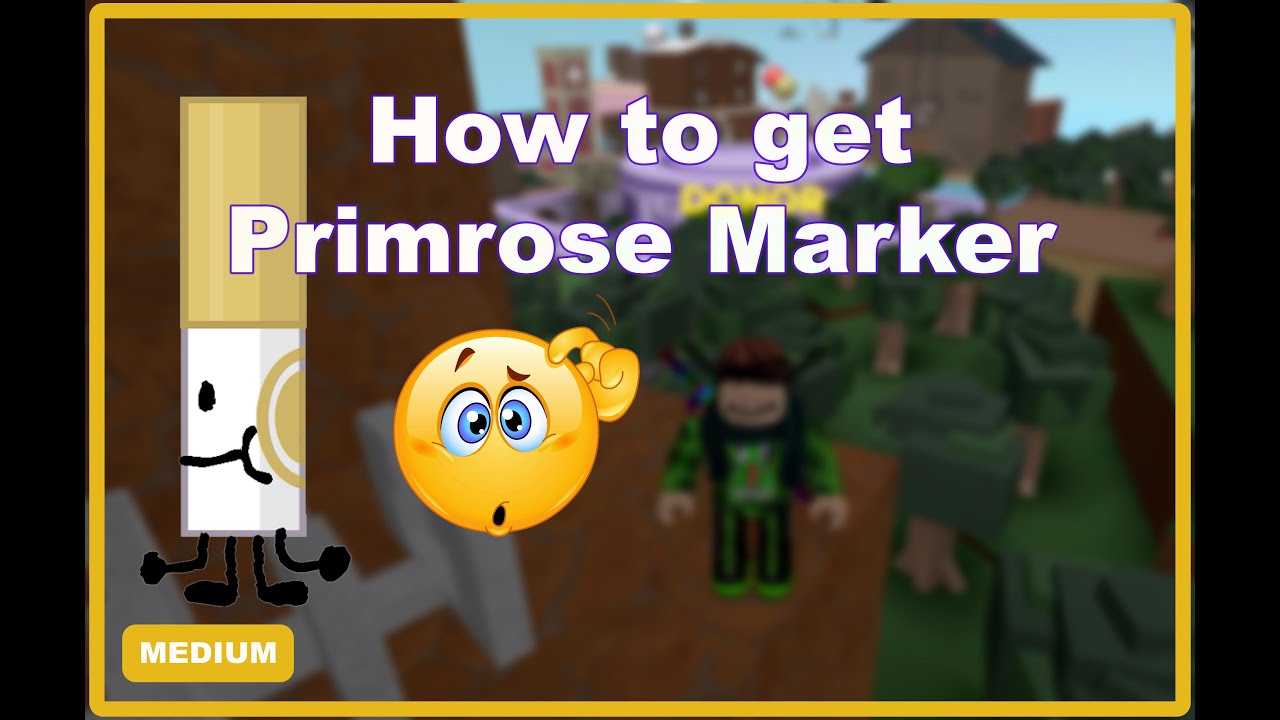 How to find Primrose Marker - YouTube