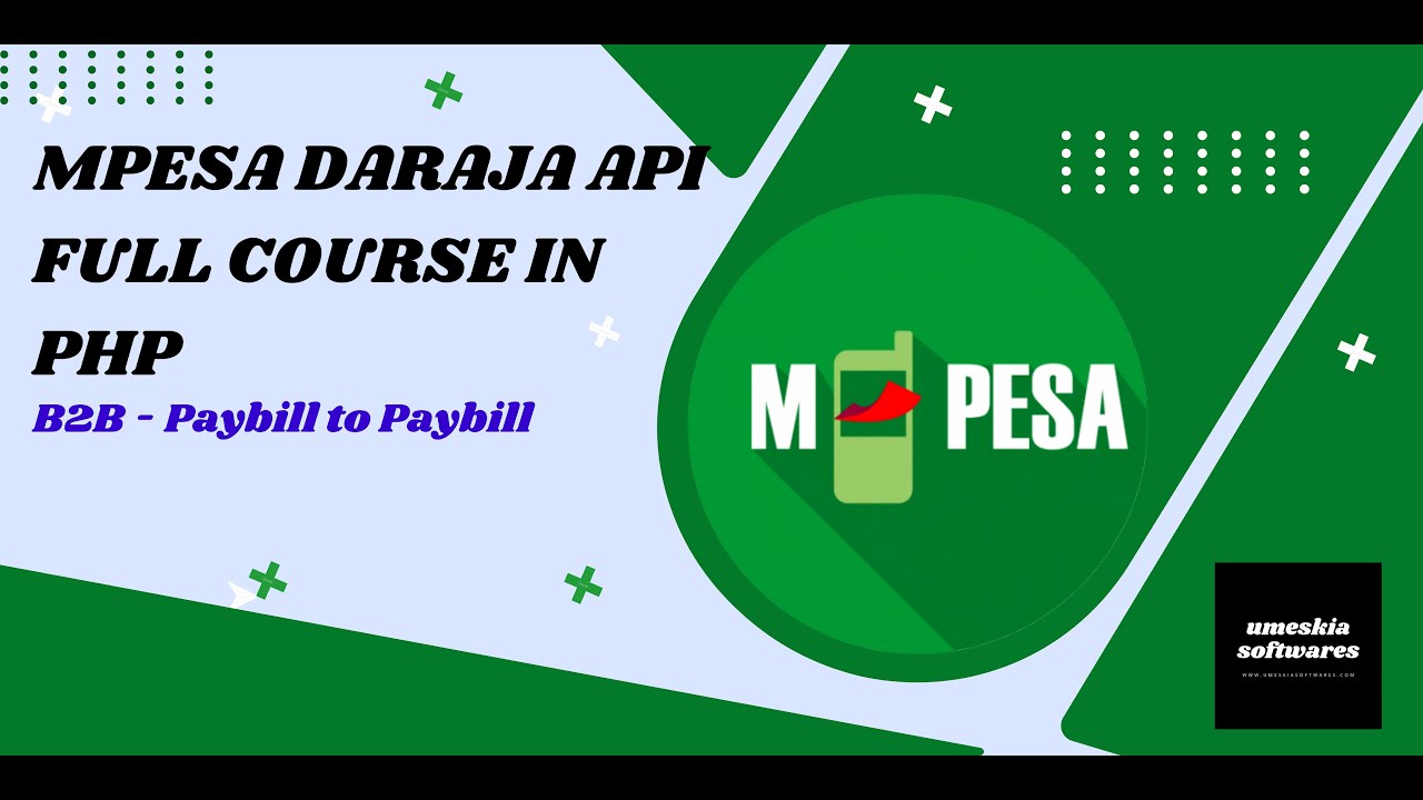 16 B2b Paybill To Pay Lipa Na Mpesa Daraja Api Full Course In Php Youtube
