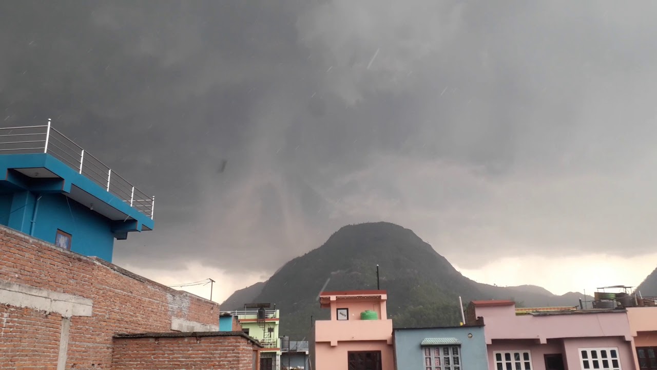 FALLING_RAIN_WITH_HEAVY_HAILSTONE - YouTube