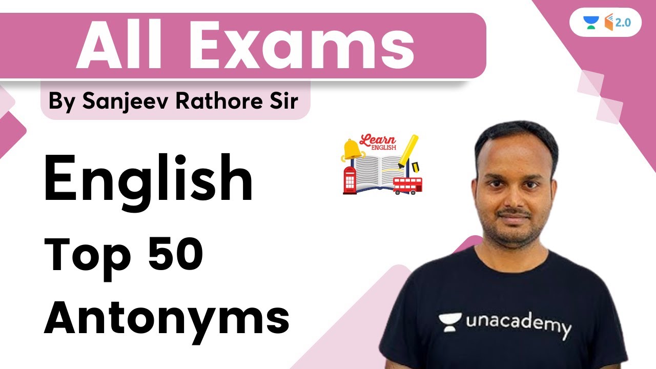 Top 50 Antonyms English All Exams Wifistudy 2 0 Sanjeev Rathore YouTube top-50-antonyms-english-all-exams-wifistudy-2-0-sanjeev-rathore-youtube