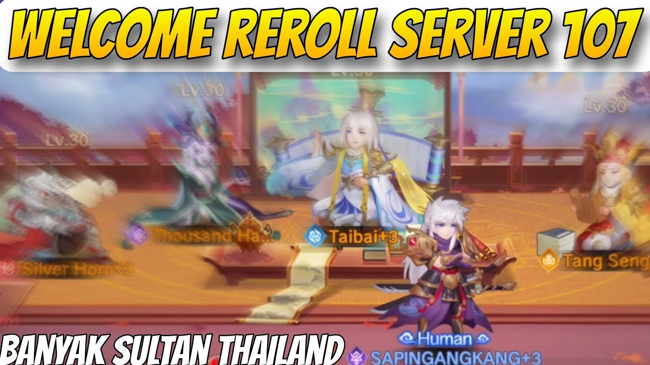 MAIN AKUN BARU DI SERVER 107🔥, SAINGAN SAMA SULTAN THAILAND MANTEP ...