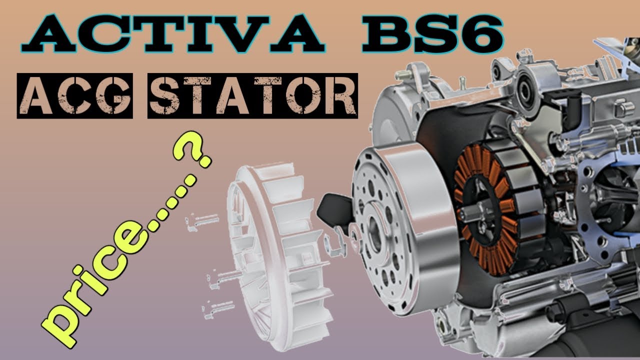 How to install acg stator in activa bs6 | activa bs6 acg stotar coil ...