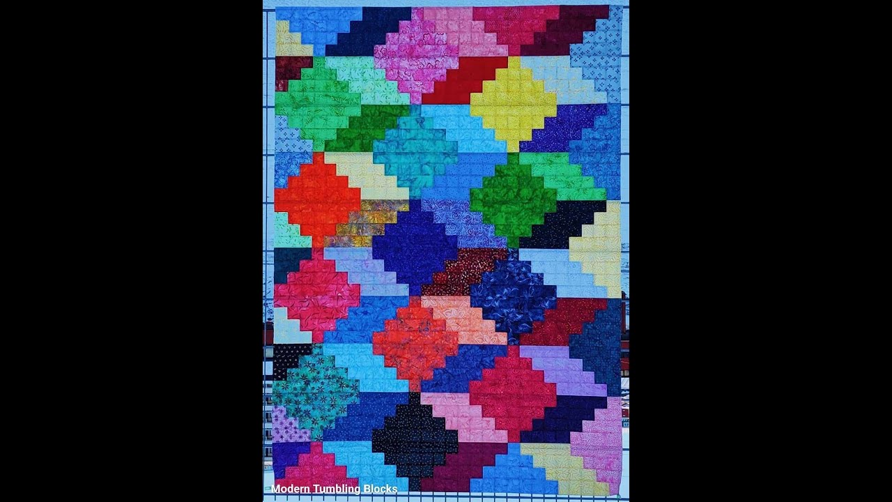 Introducing Modern Tumbling Blocks - YouTube