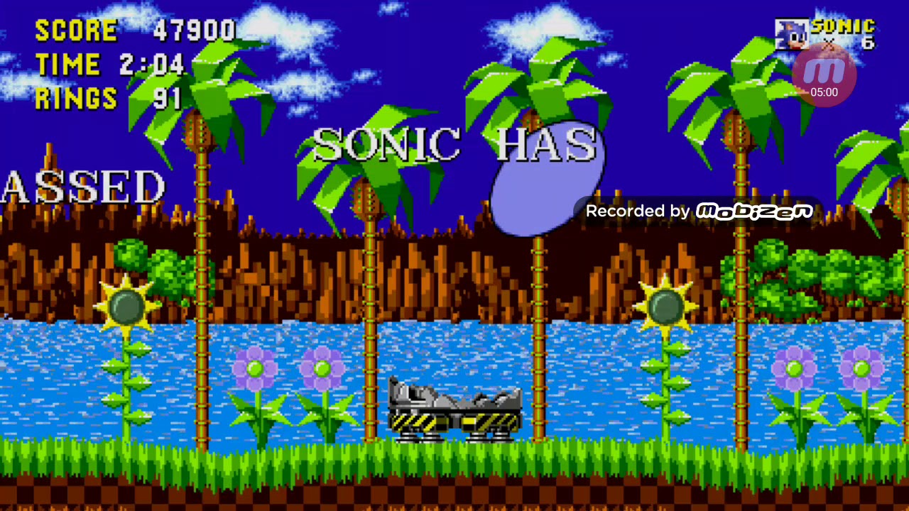 Sonic 1 de bug mod - YouTube
