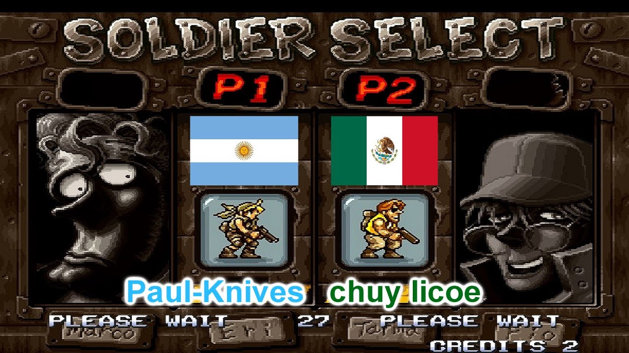 Metal Slug X - Paul-Knives & chuy licoe - YouTube
