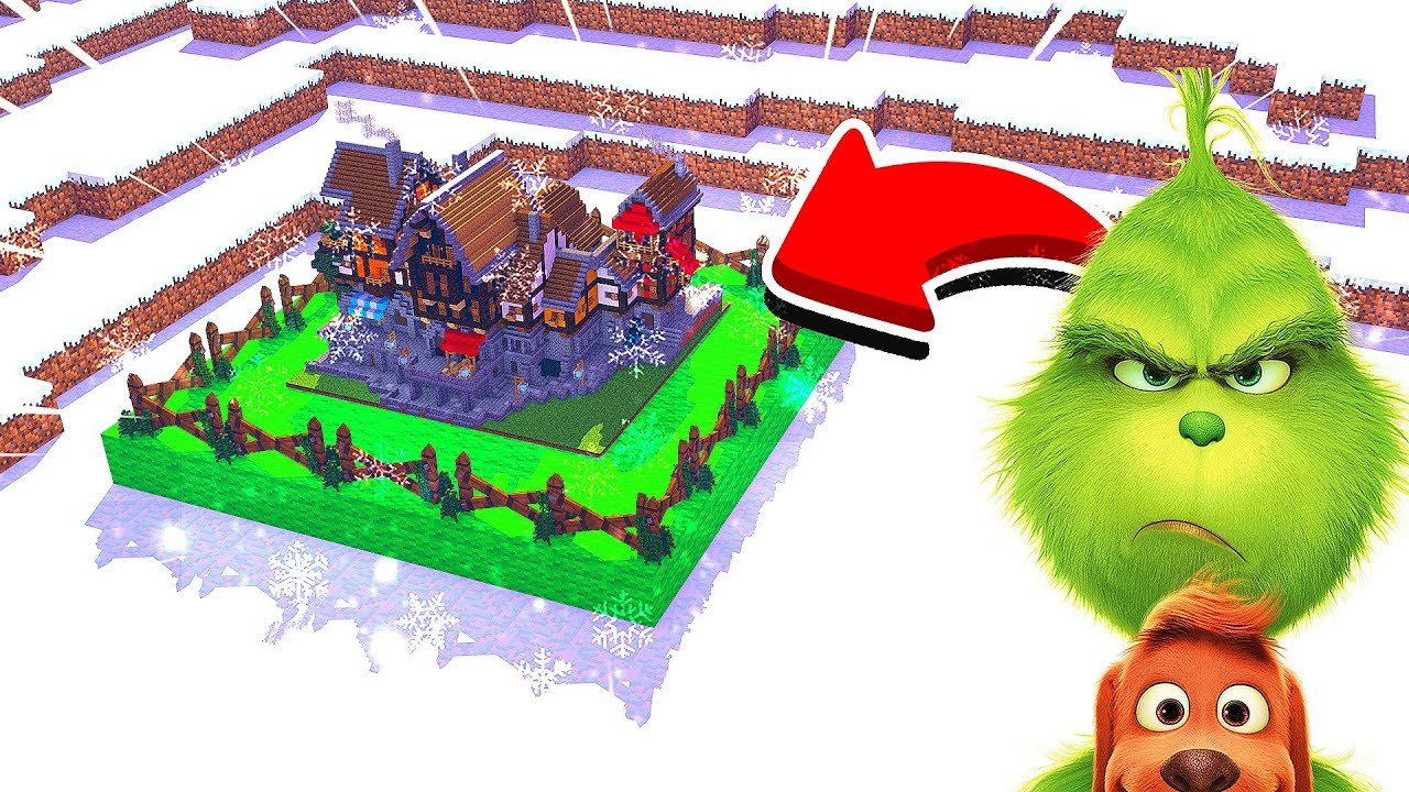 How To Build Grinch Farm In Minecraft Pocket Edition (MCPE 1.9) - YouTube