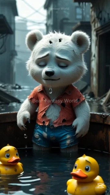 🐻The Poor Bear Dream of Swimming🏊#shorts #cartoon #shortsfeed - YouTube