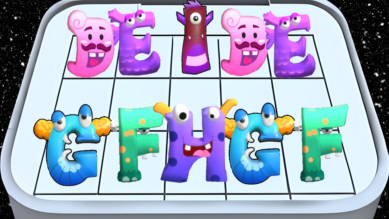 Merge ABC Letter Alphabet Go, Max Level Gameplay In Alphabet Game ⭐️⭐ ...