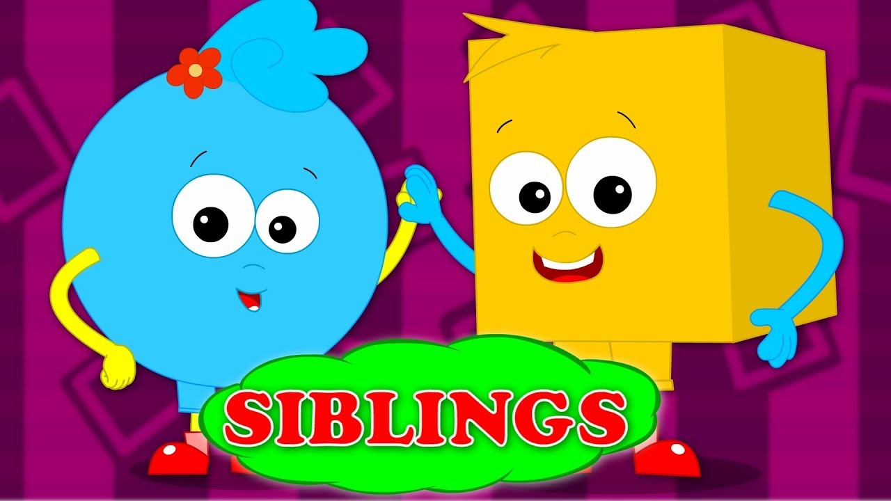 Siblings Song | Nursery Rhymes | Baby Songs For Kids | Children Rhyme ...