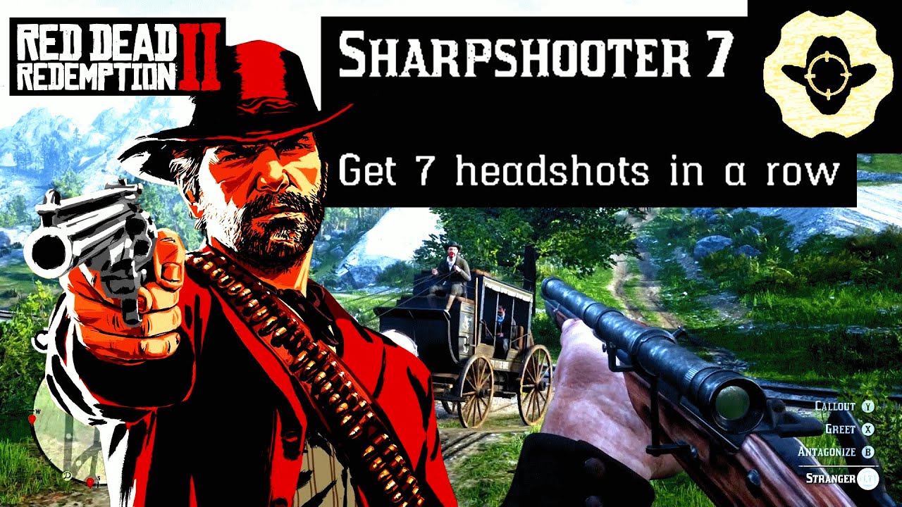 RDR2 Story Challenge Sharpshooter 7 - YouTube