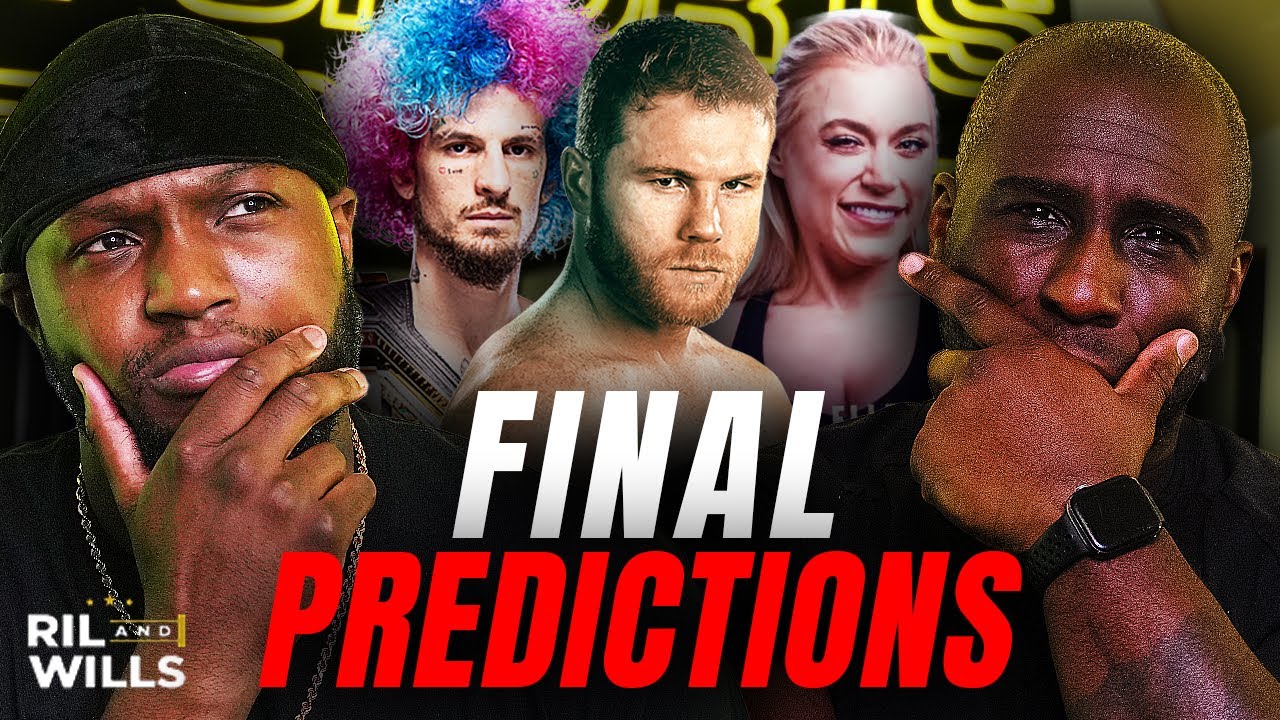 CANELO VS BERLANGA, MISFITS 018, UFC 306 FINAL PREDICTIONS - YouTube