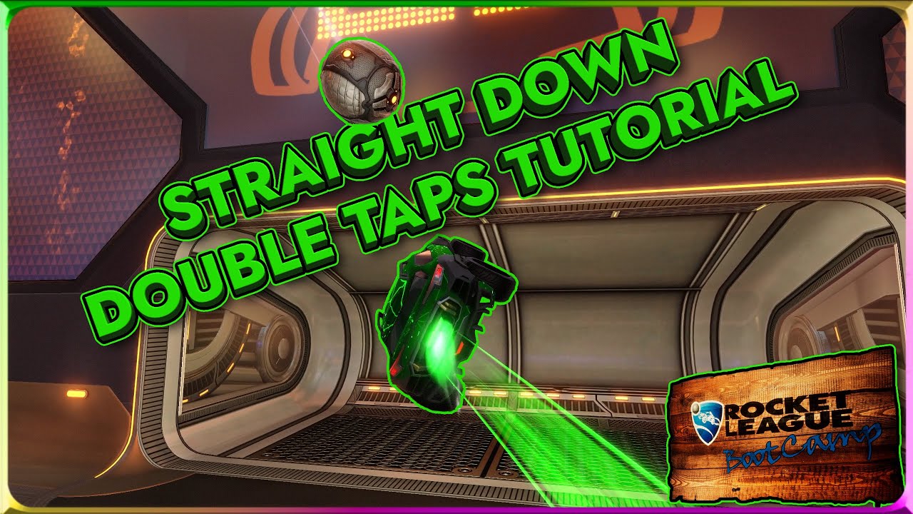 Straight DownDouble Taps Tutorial | Rocket League Boot Camp - Episode 9 ...