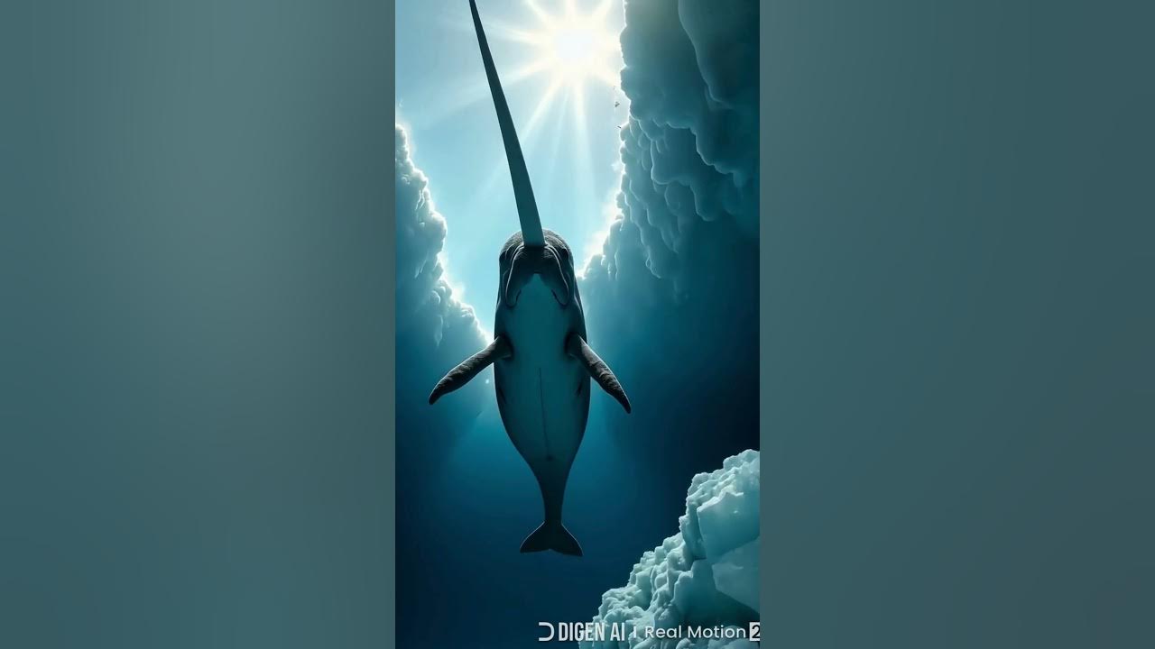 "Narwhal: The Real-Life Unicorn of the Arctic 🌊🦄" #animalshorts #shorts - YouTube