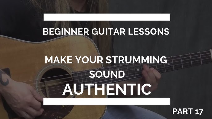 Youtube Guitar Lessons Strumming