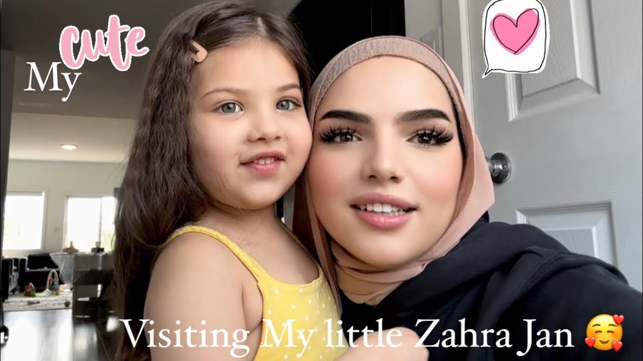 Visiting My Little Zahra Jan | Sunbul Vlogs | دیداری از زهرا جان - YouTube