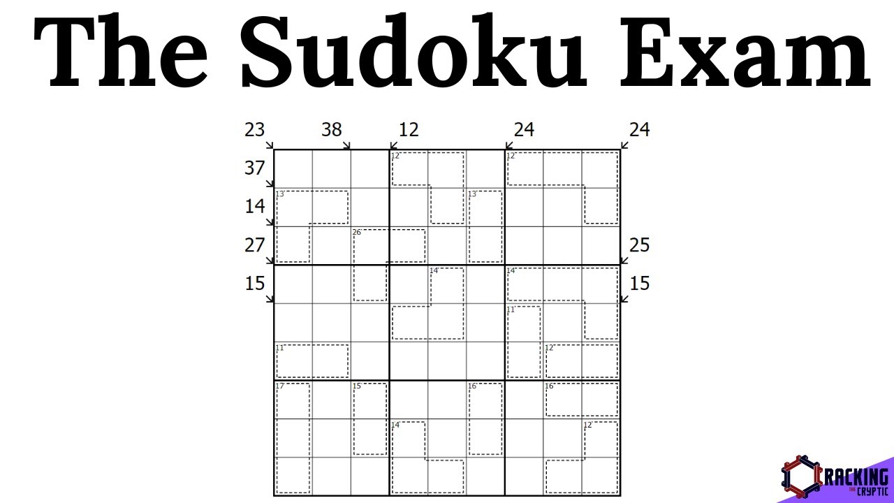 The Sudoku Exam - YouTube