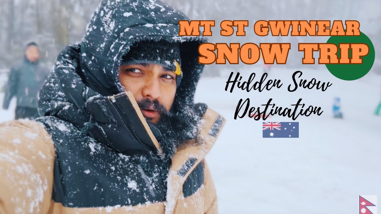 ️ Epic Snow Road Trip to Hidden Gem Mt St Gwinear! 🌨️ // Victoria ...