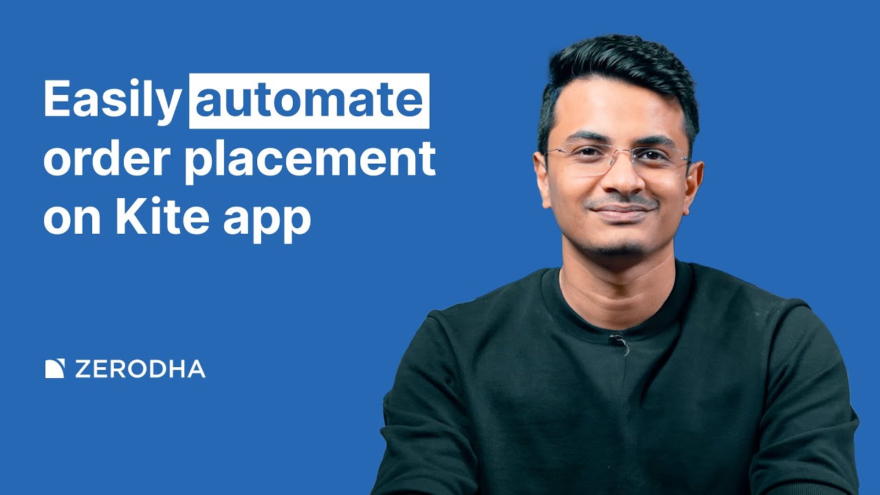 How to use the ATO Feature on Zerodha's Kite App - YouTube