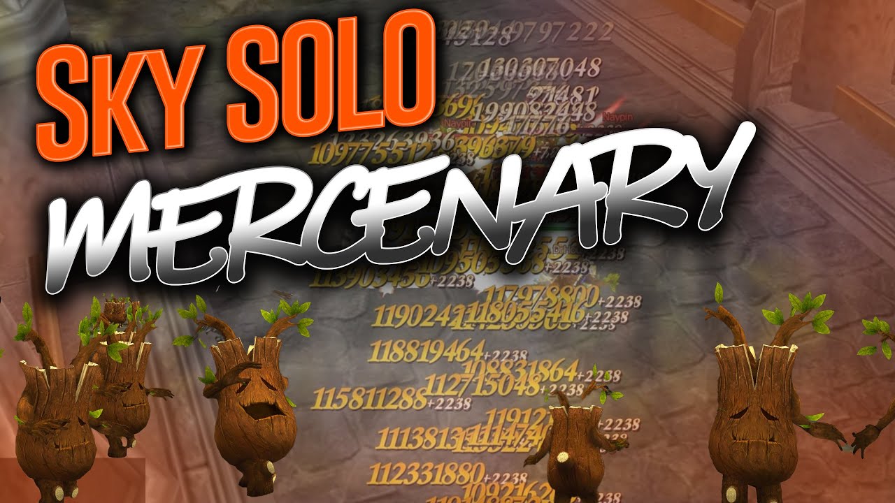 Mercenary lv 205 Bridge Solo in Sky Fortress #rappelz #skyfortress ...