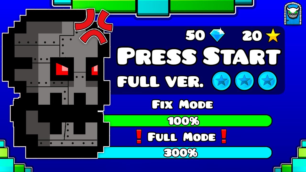 "Press Start Full Version" (Fixed in 2.2) - Geometry Dash 2.2 - YouTube