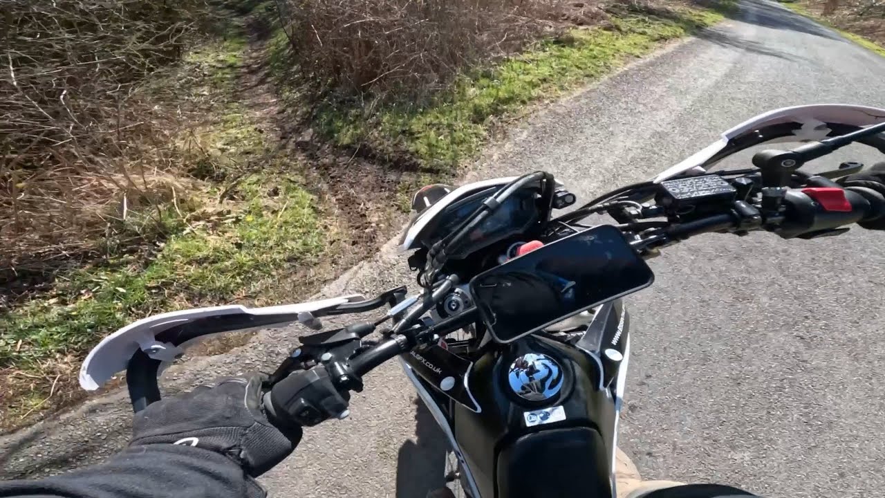 Sutton Road to Blaize Bailey. Green laning on my Honda CRF250L, Forest ...