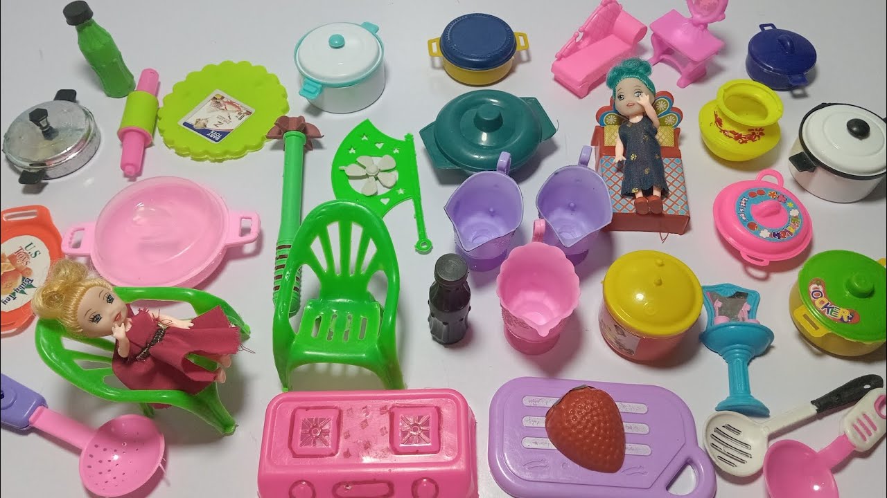 5 minutes satisfying with unboxing hello kitty Review kitchen set _Asmr ...