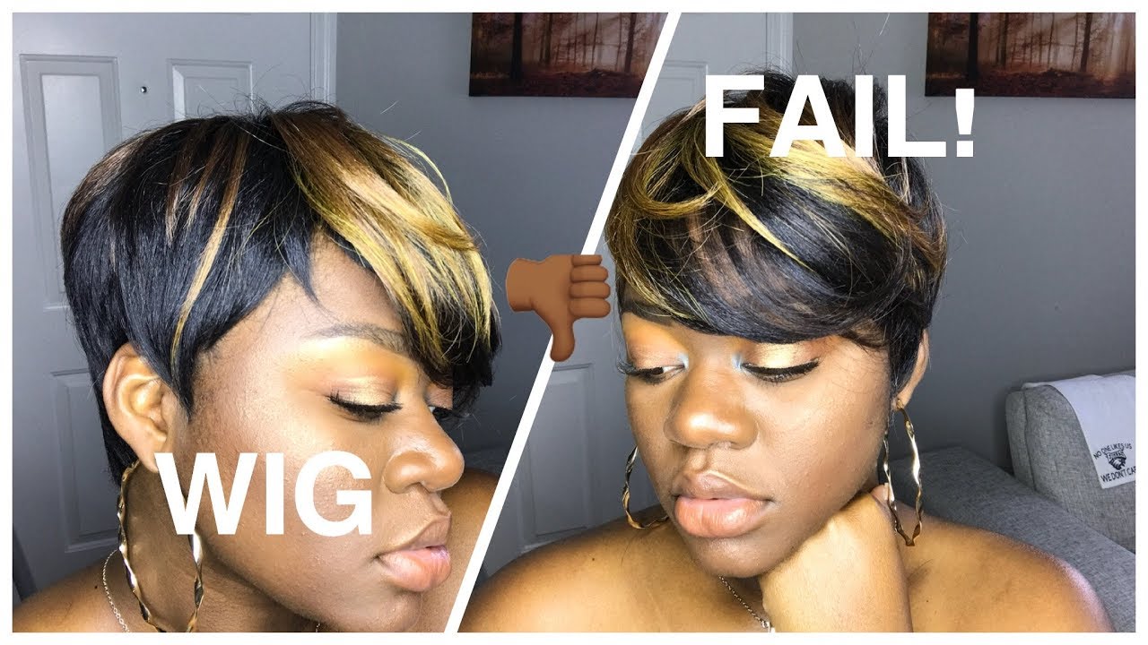FAILED WIG REVIEW! | Ft Freetress Equal Charlie Wig - YouTube