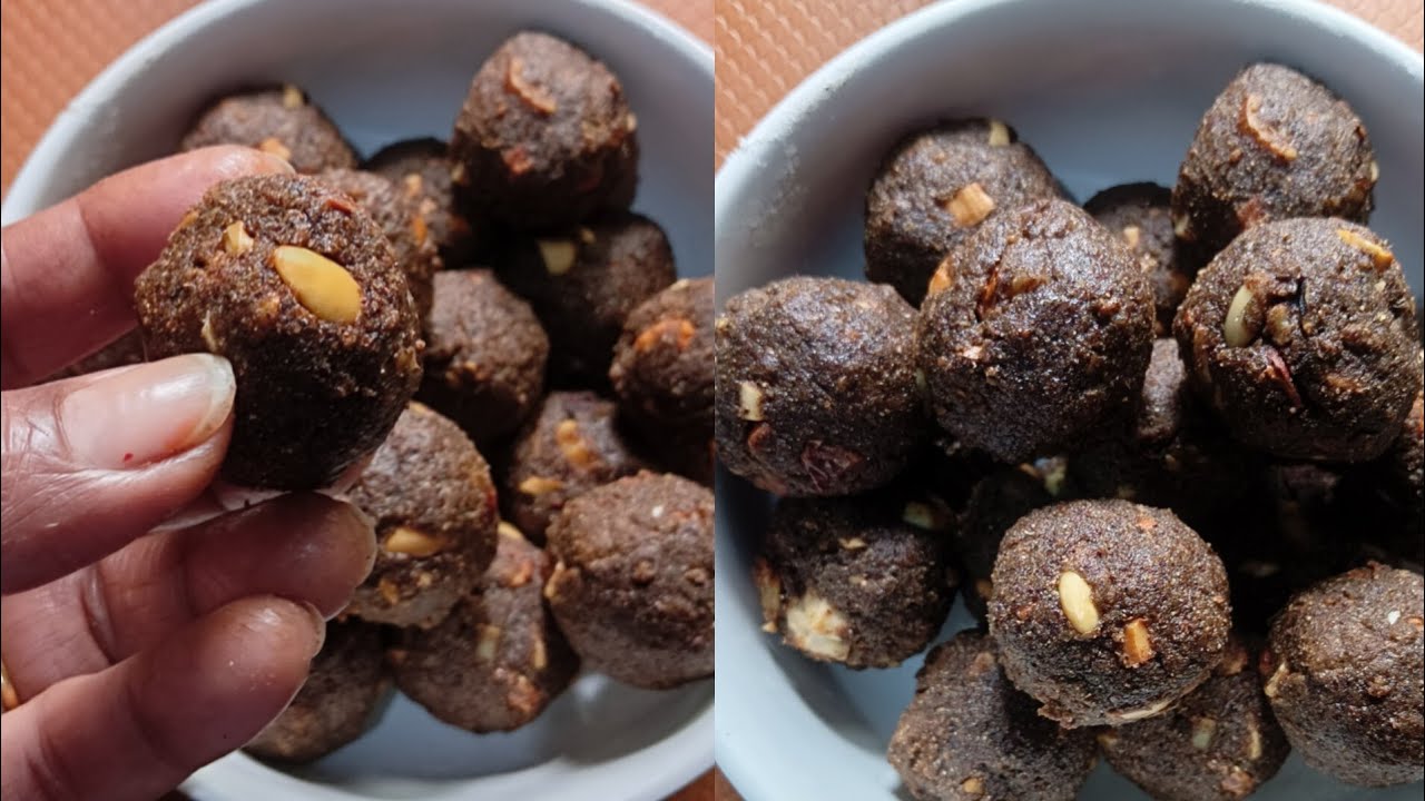 सर्दी में इम्यूनिटी पावर बढ़ाने वाला लड्डू||रागी लड्डू रेसिपी||maduwa ...