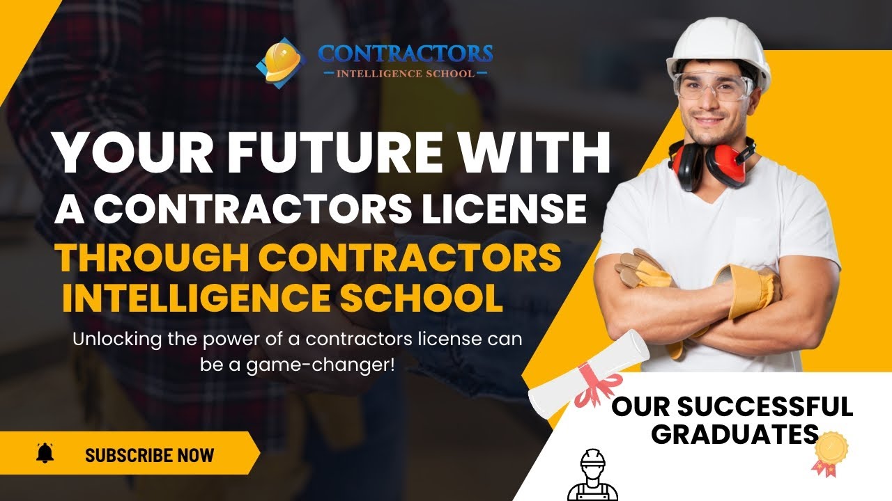 Your Future with a Contractors License through Contractors iSchool ...