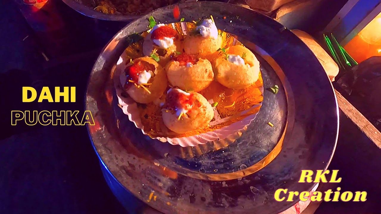 Eating Panipuri (Dahi Puchka - Golgappa) | Indian Street Food Howrah ...