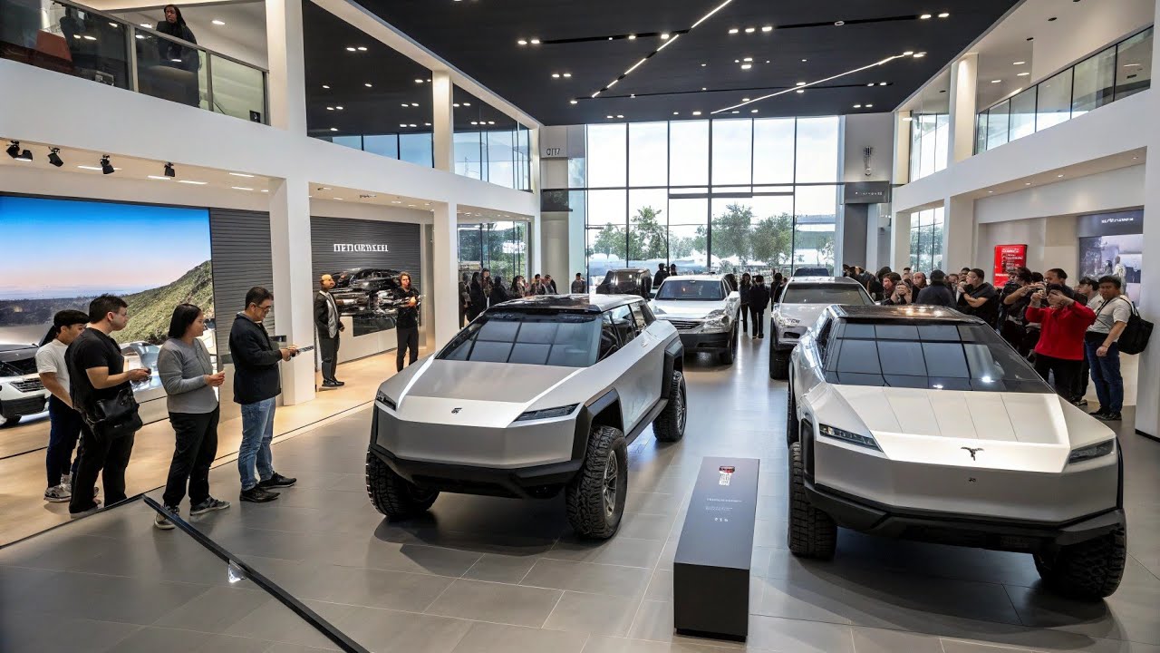 2025 Tesla Cybertruck . Finally Launched !! Insane Upgrades & Real ...