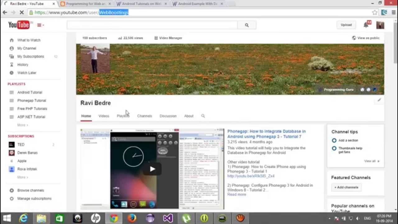 Free Android Application Development Tutorial 11 How To Use Progressbar Control In Android
