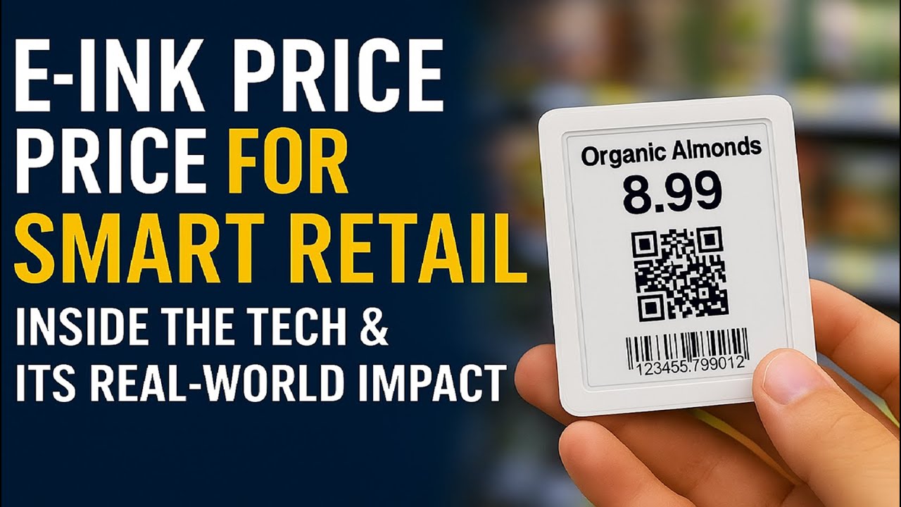 E-Ink Price Tags: for Smart Retail Inside the Tech & Its Real World ...