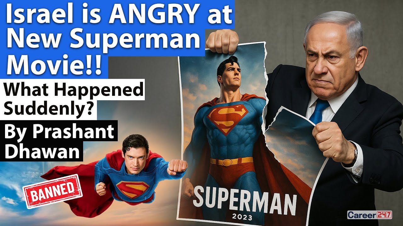 ISRAEL IS ANGRY AT THE NEW SUPERMAN MOVIE | Israel Gaza Geopolitics in ...