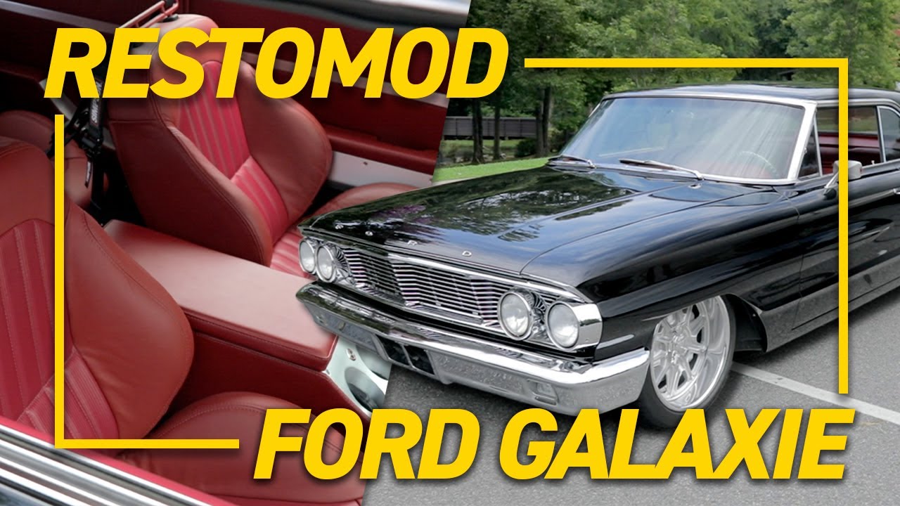 This 1964 Ford Galaxie Restomod is inspired by the GT40 - YouTube