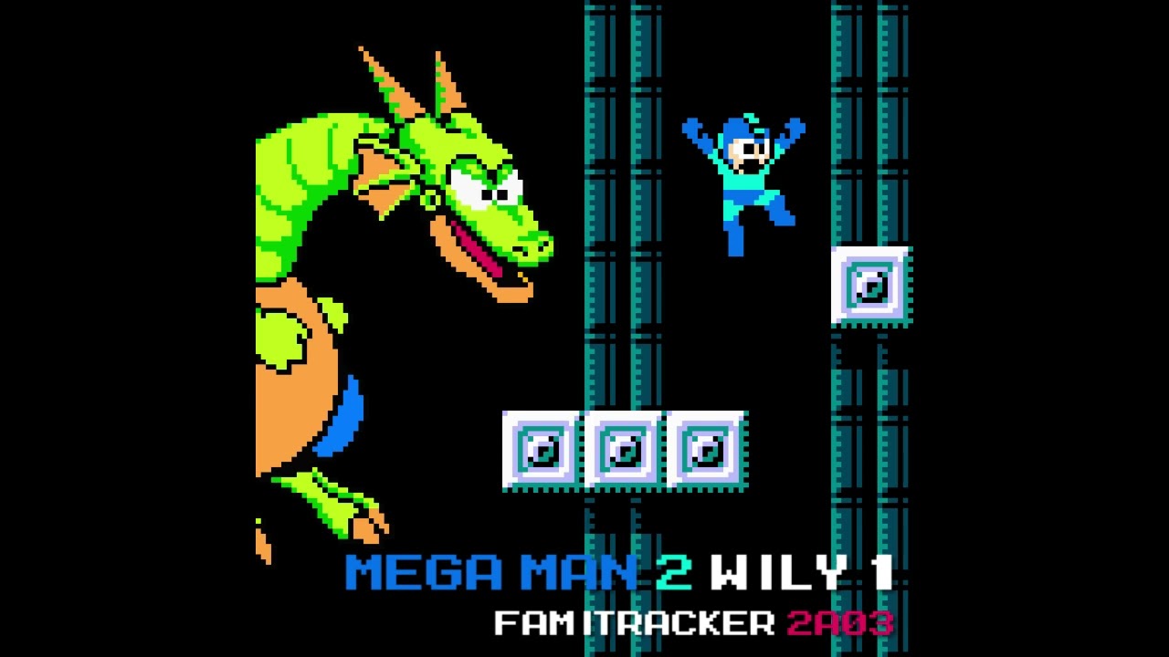 Mega Man 2 - Wily Stages 1 & 2 (Famitracker, 2A03) - YouTube