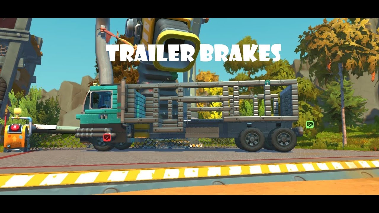 Scrap Mechanic Trailer Brakes - YouTube
