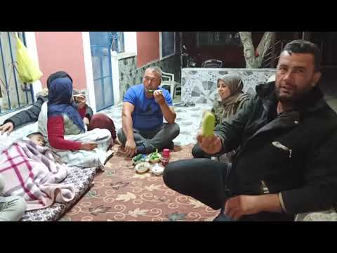 ELMAS KIZIM🧕SERKAN DAMAT🤵KEMAL KAYNIM🧔BİZE GELDİ👨‍👩‍👧‍👧SALATALIK YEDİK🥒