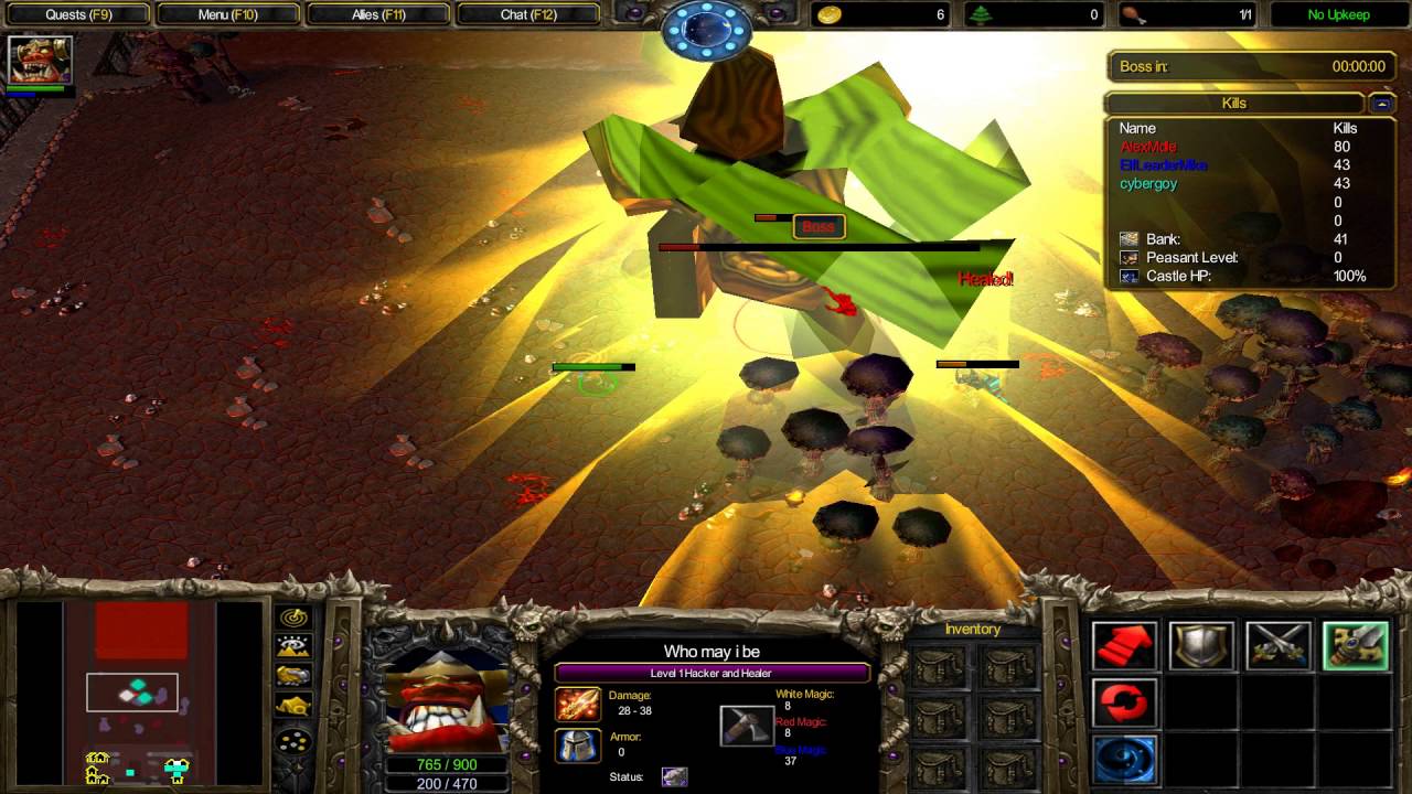 Warcraft 3 TFT - Hack and Heal #1 - YouTube