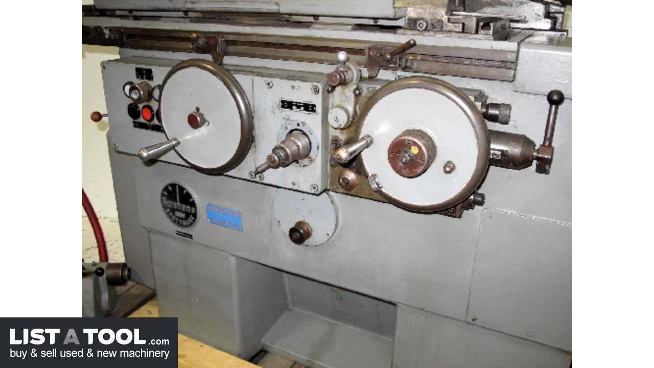 Karsten ASA Universal Cylindrical Grinder - YouTube
