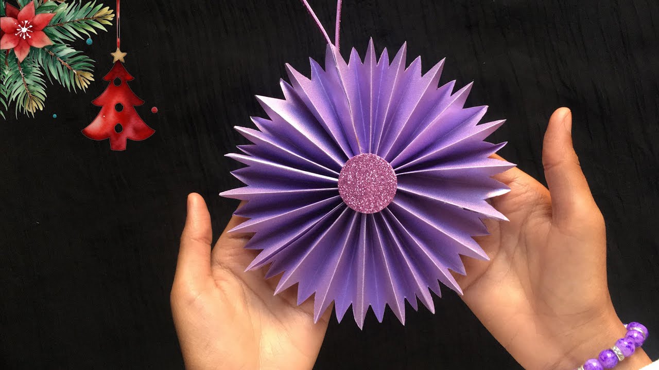 How to Make 3d Snowflakes out of paper, Christmas crafts, 3d paper ...