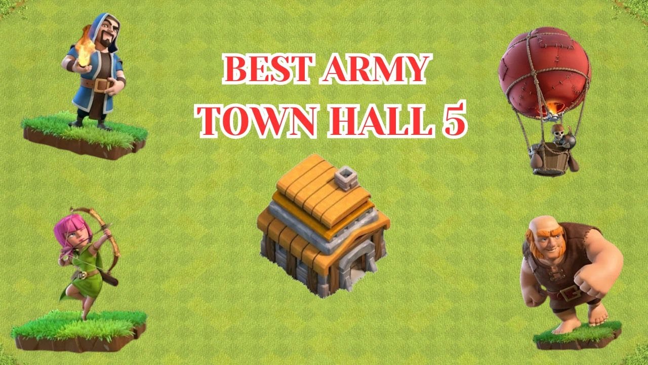Best TH5 Army For Attacking | Clash of clans - YouTube