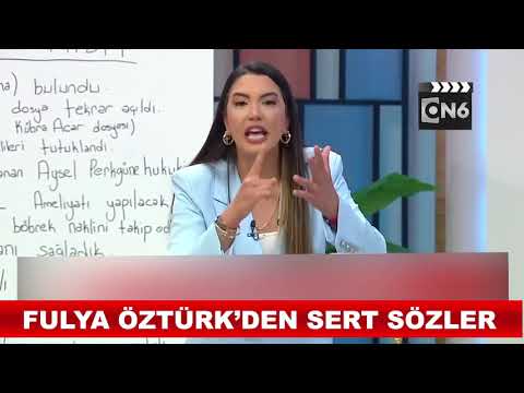 FULYA ÖZTÜRK' TEN SERT SÖZLER