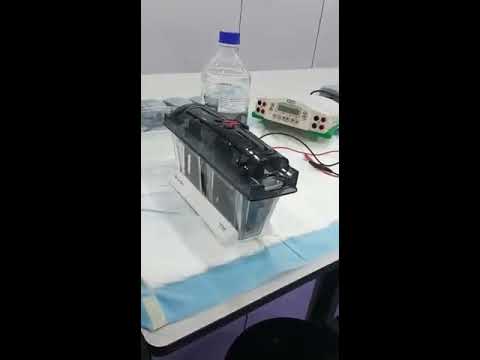 How to set up mini Gel Tank for PAGE - YouTube