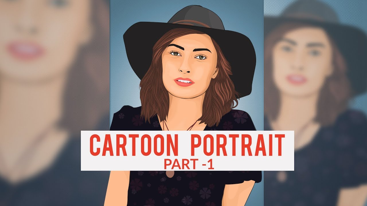 How to turn your photo into cartoon Photoshop Tutorial Part 01 - YouTube