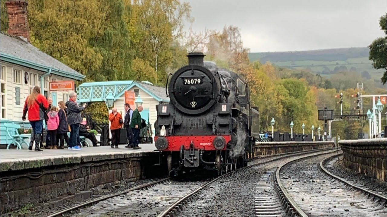 Trains at Grosmont, NYMR, 29/10/22 - YouTube