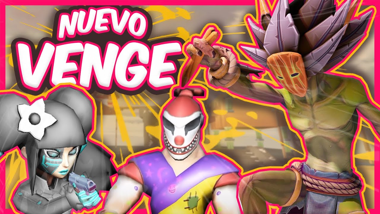 NUEVA MEGA ACTUALIZACIÓN en VENGE.IO | NUEVO PERSONAJE de VENGE.IO :D ...