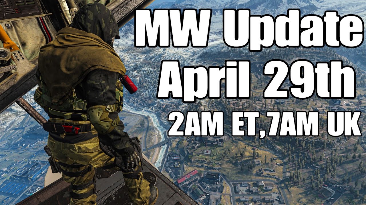 When Is The New Modern Warfare Update Coming? Well... 1 More Day To ...
