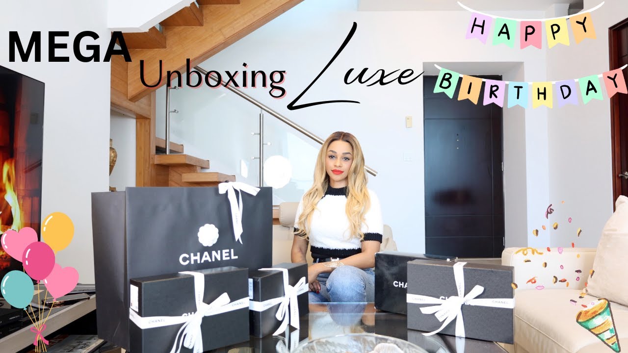 MES CADEAUX - ÉNORME UNBOXING DE LUXE CHANEL⎮Maggy Kloset - YouTube