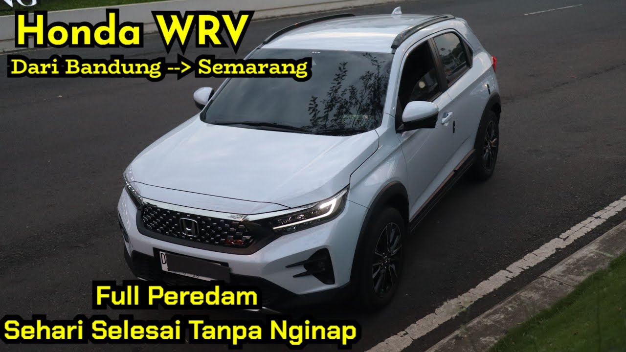 Honda WRV, Full Peredam. Suara Kabin Semakin Istimewa - YouTube